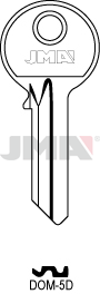 Schlüsselrohling - DOM-5D