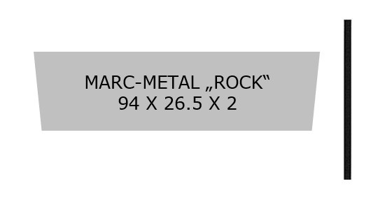 MARC-METAL "ROCK" - Gravier- und Lasermaterialien