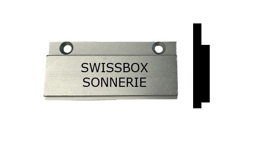 SWISS-BOX SONNERIE - Sonnerieschilder - Briefkasten- und Sonnerieschilder - Gravier- und ...